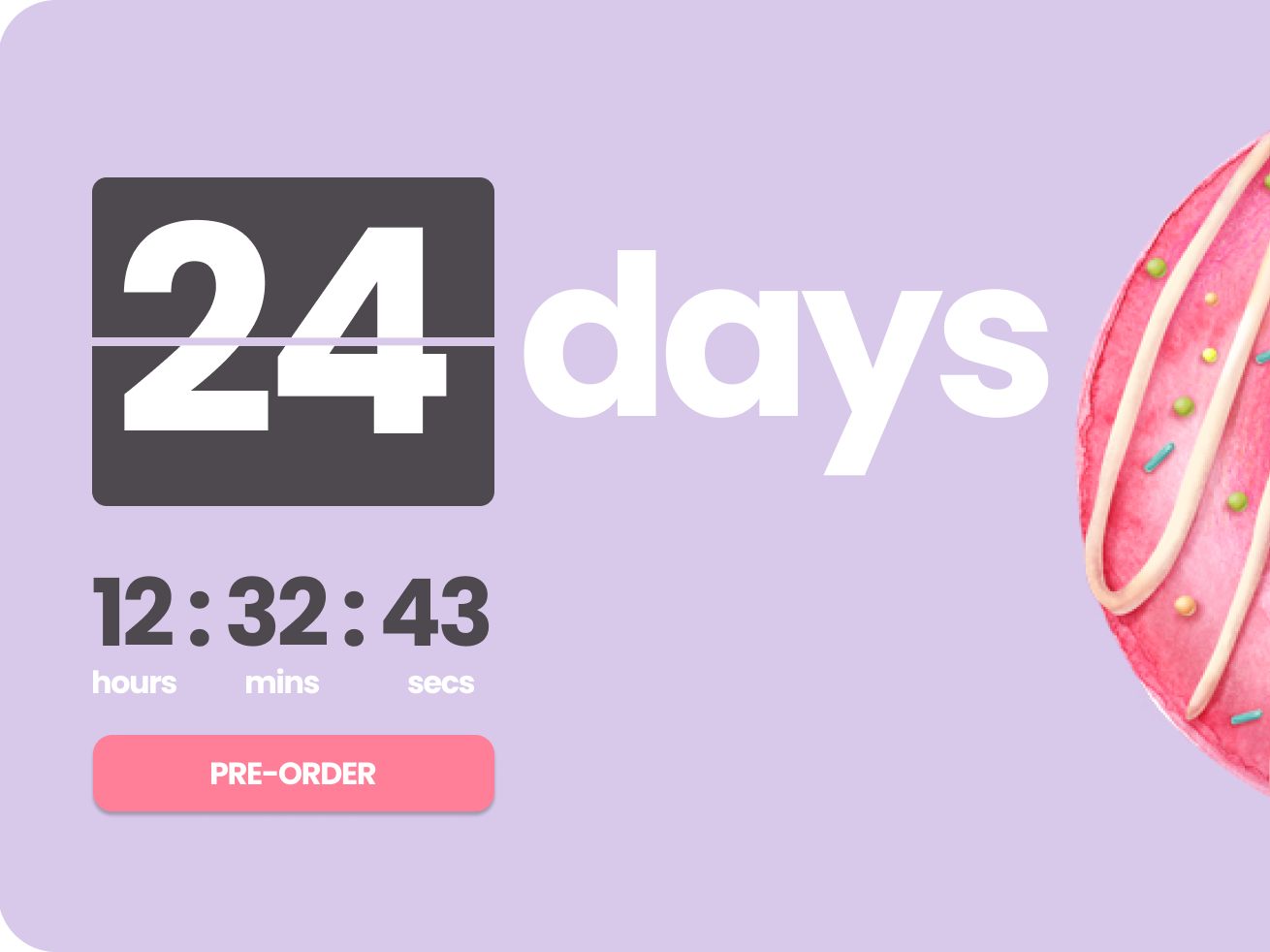 Countdown Timer UI by Jossyukam on Dribbble