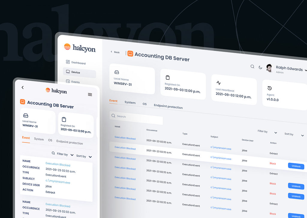 Halcyon by Brightscout on Dribbble