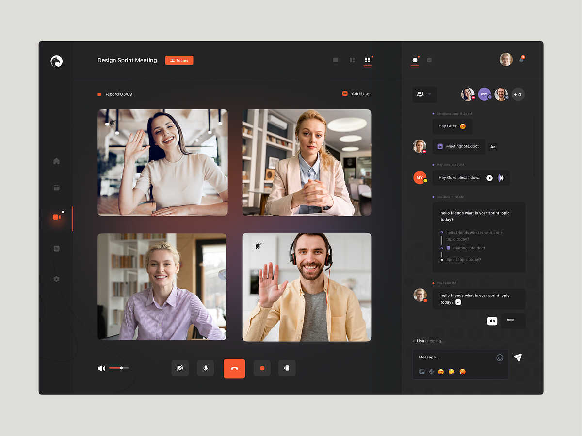 Browse thousands of Video Call images for design inspiration | Dribbble
