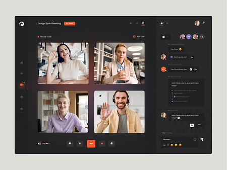 Browse thousands of Video Call images for design inspiration | Dribbble
