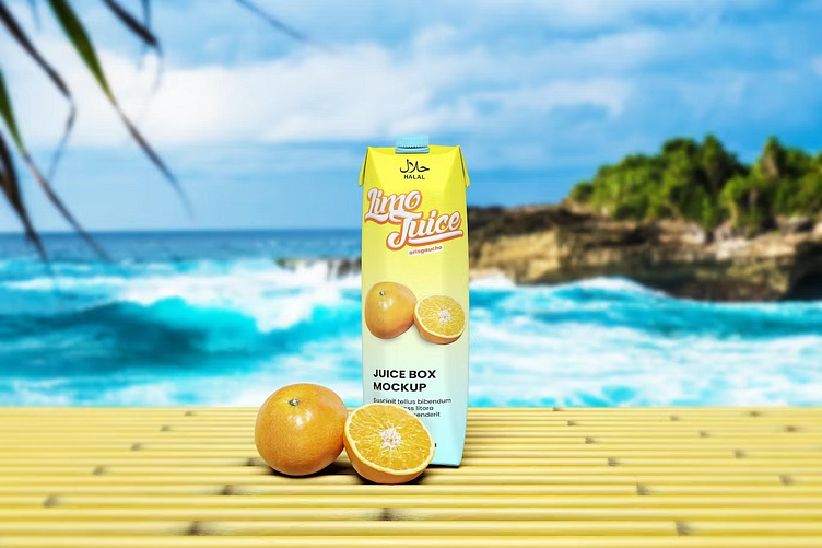 Fresh Juice Box Mockup by arisgauchox on Dribbble