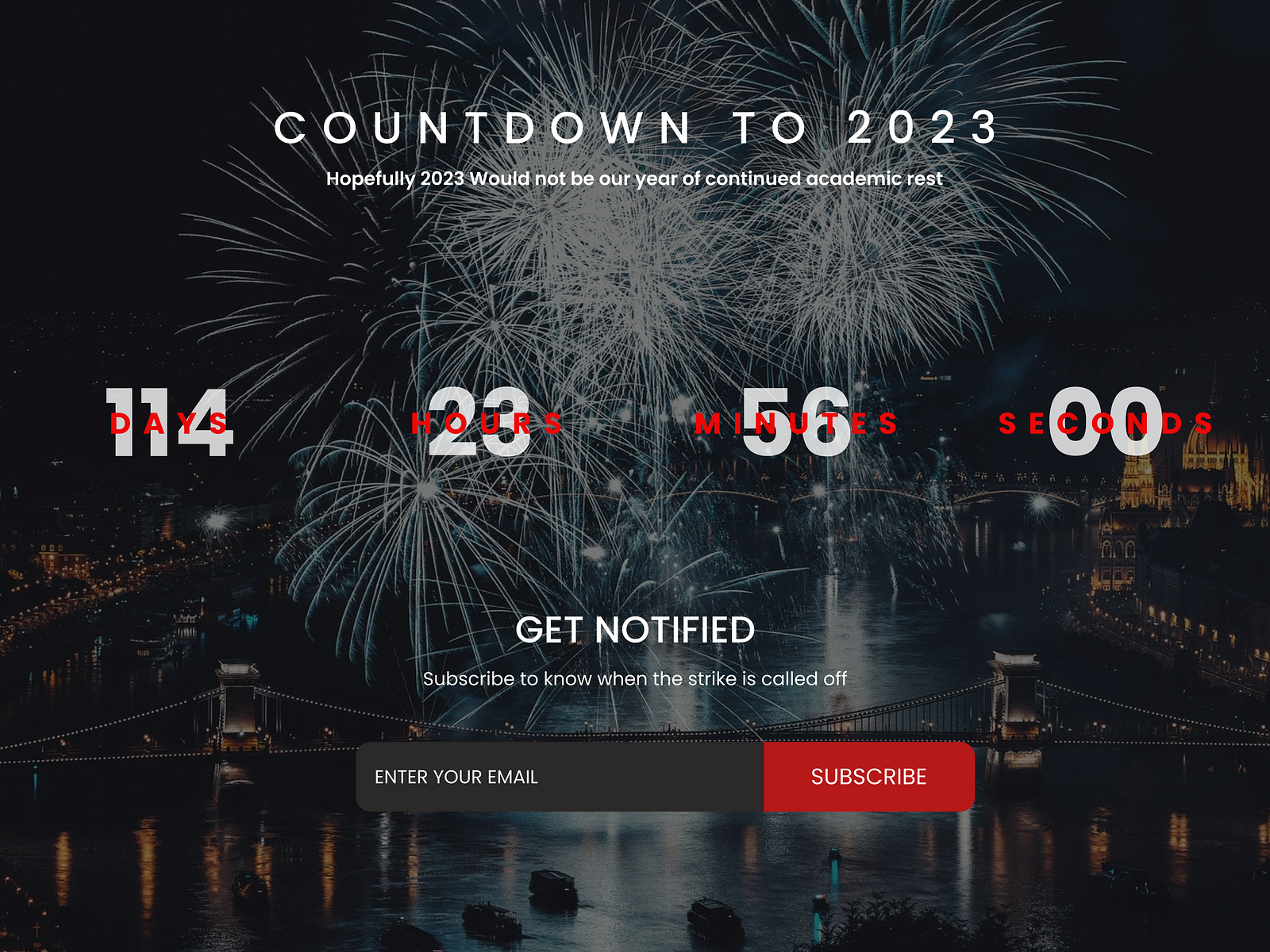 Countdown screen by Elizabeth Agunroye on Dribbble