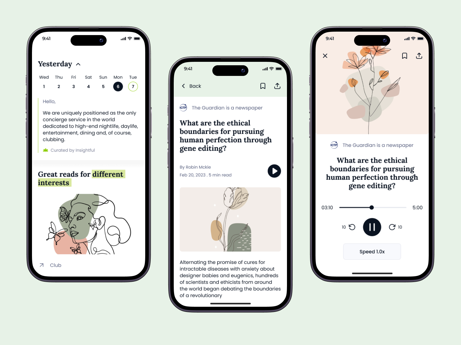 Insightful News Mobile Application by Sadax Studio on Dribbble