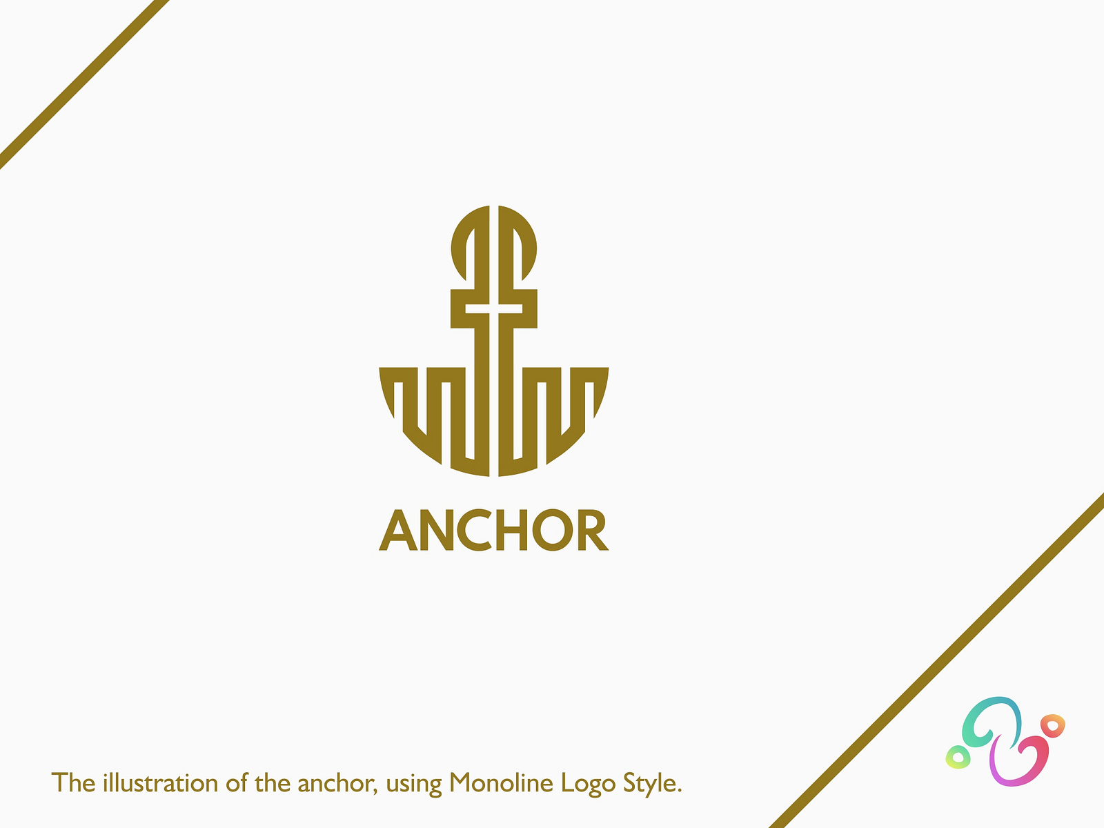 Anchor Logo by Zzoe Iggi on Dribbble