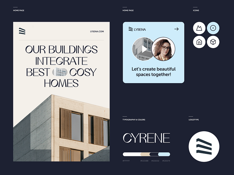 Cyrene Style Guide by Halo Branding for HALO LAB on Dribbble
