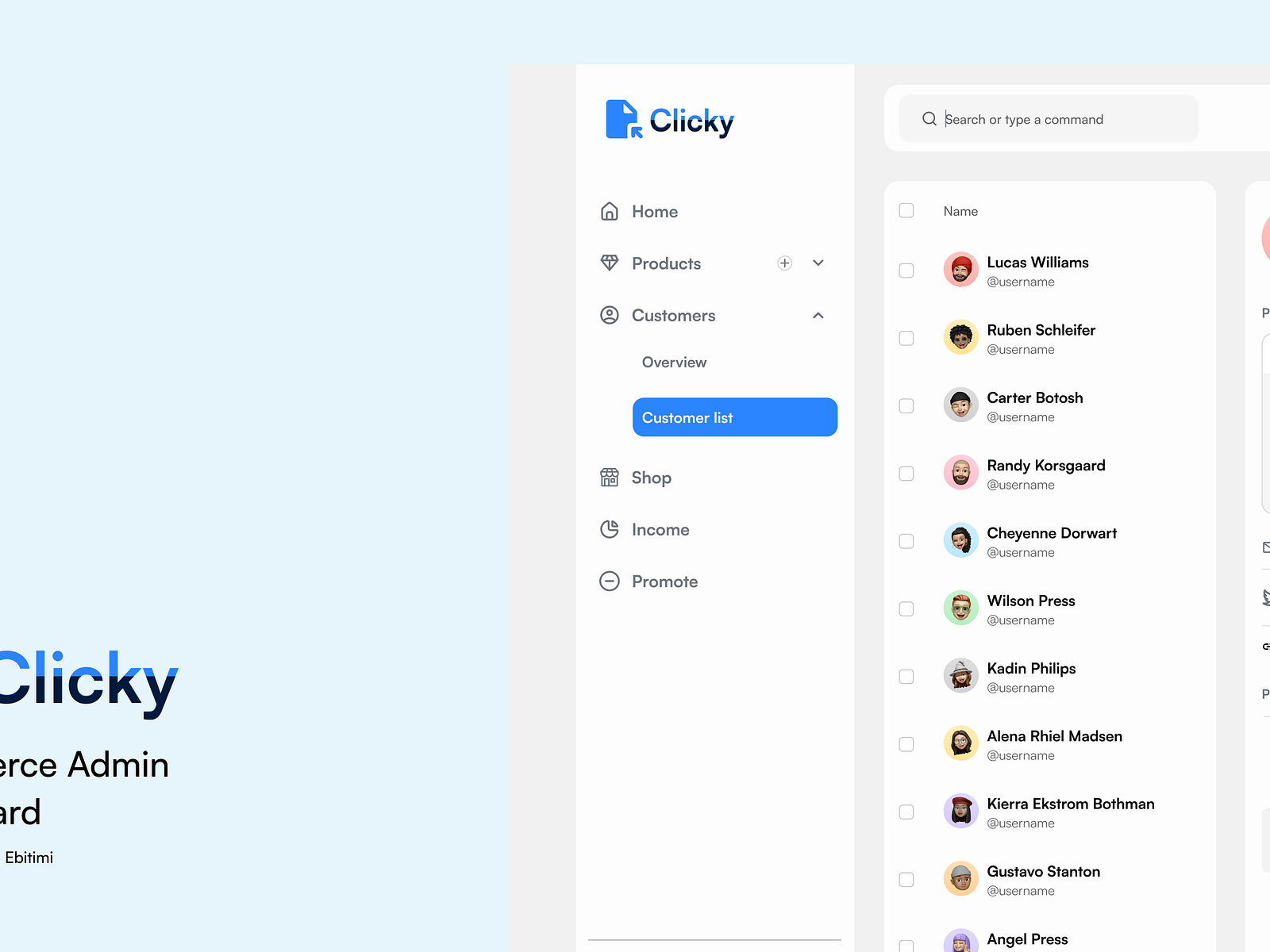 Clicky by Iyoro ebitimi on Dribbble