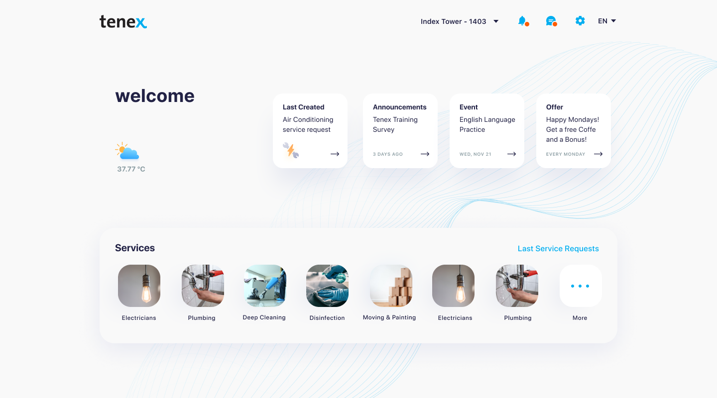 Tenex app. by Belal Bahaa on Dribbble