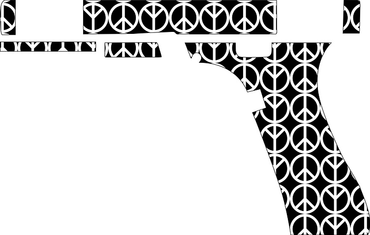 glock 17 gen 5 engraving gun template by Md shahidur rahman Sohel on ...