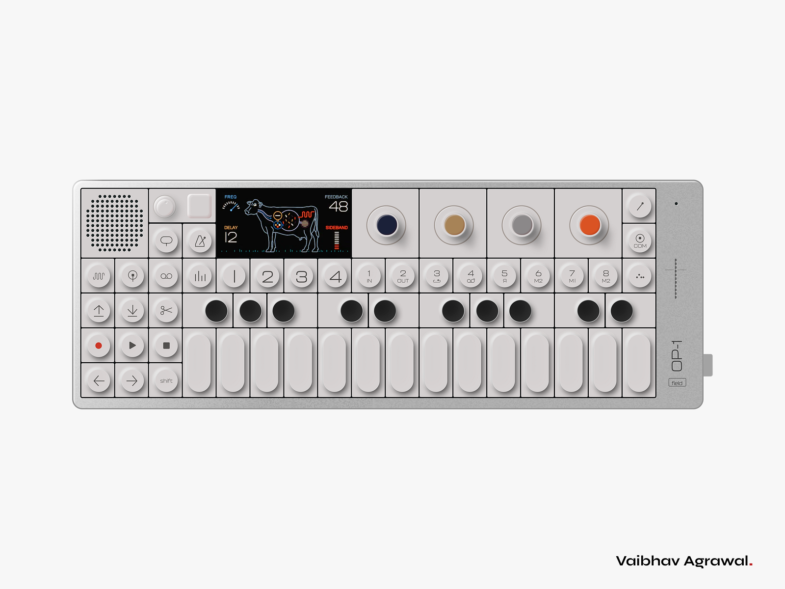 OP-1 Electric sound recording and performance system by Vaibhav Agrawal ...