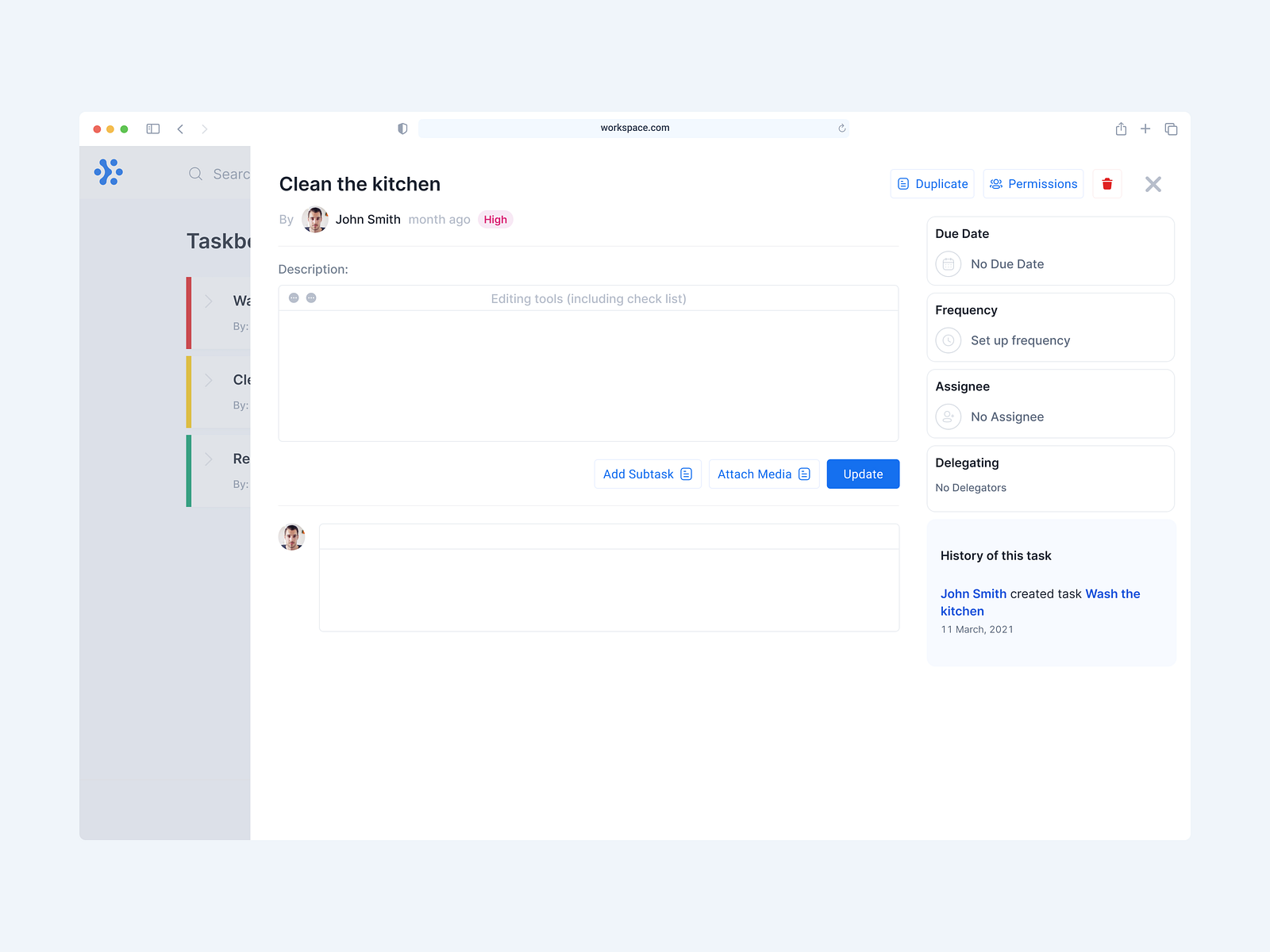 Workspace — Task Management by Sloboda Studio on Dribbble