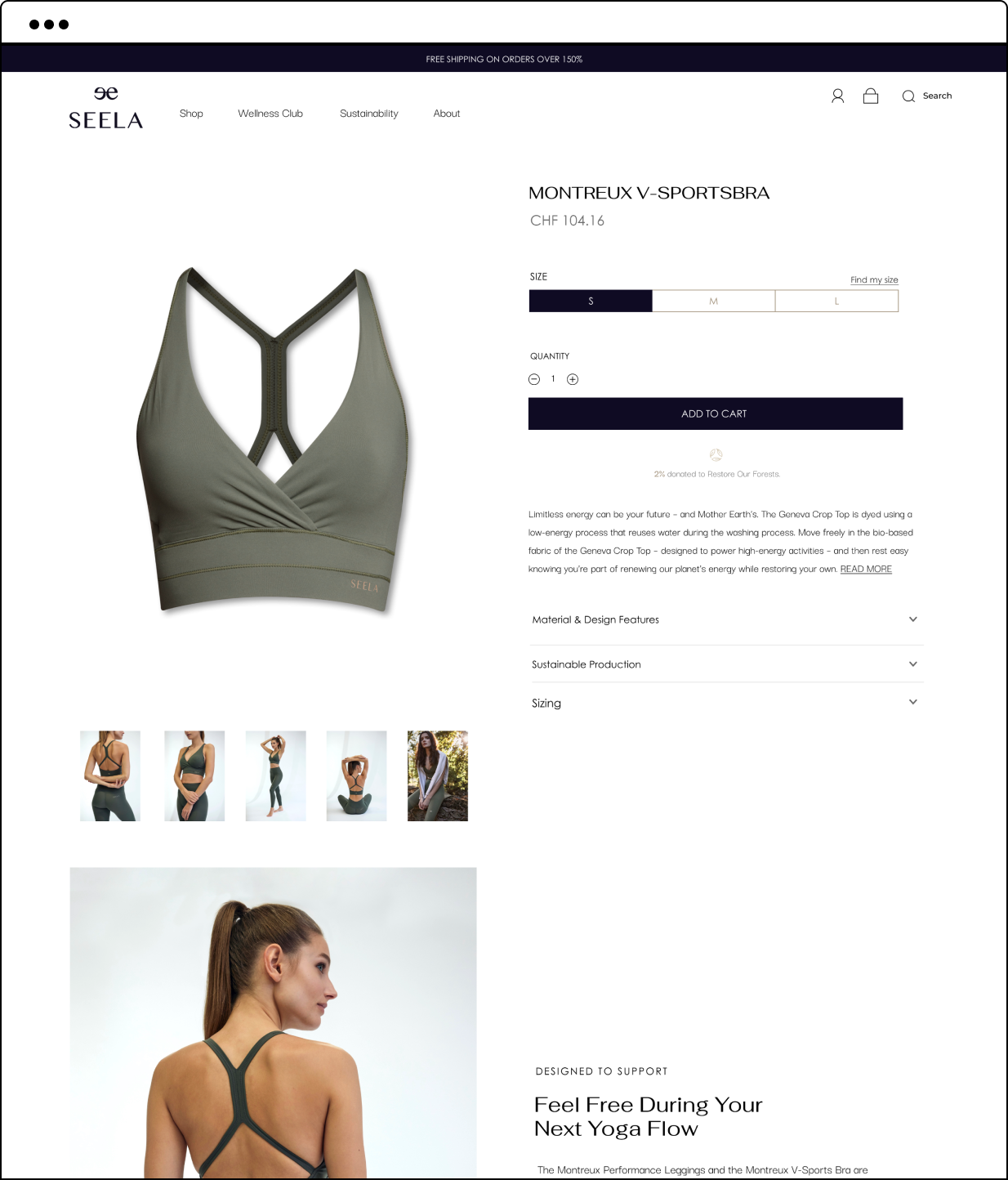 Seela, e-Commerce Design and Build by Aztech on Dribbble
