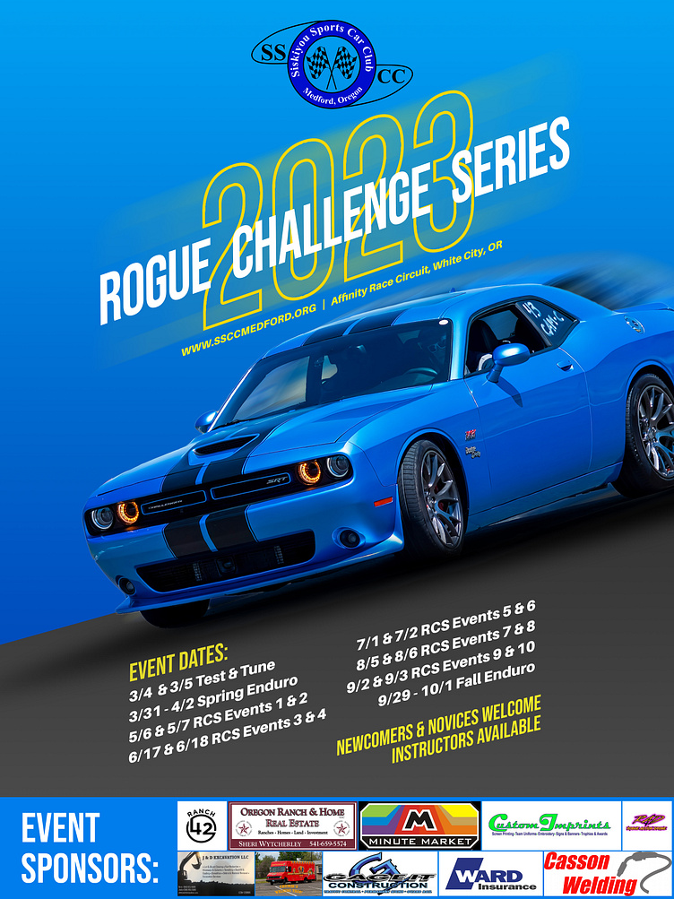 Car Racing Event Poster Design by Caleb Stone on Dribbble