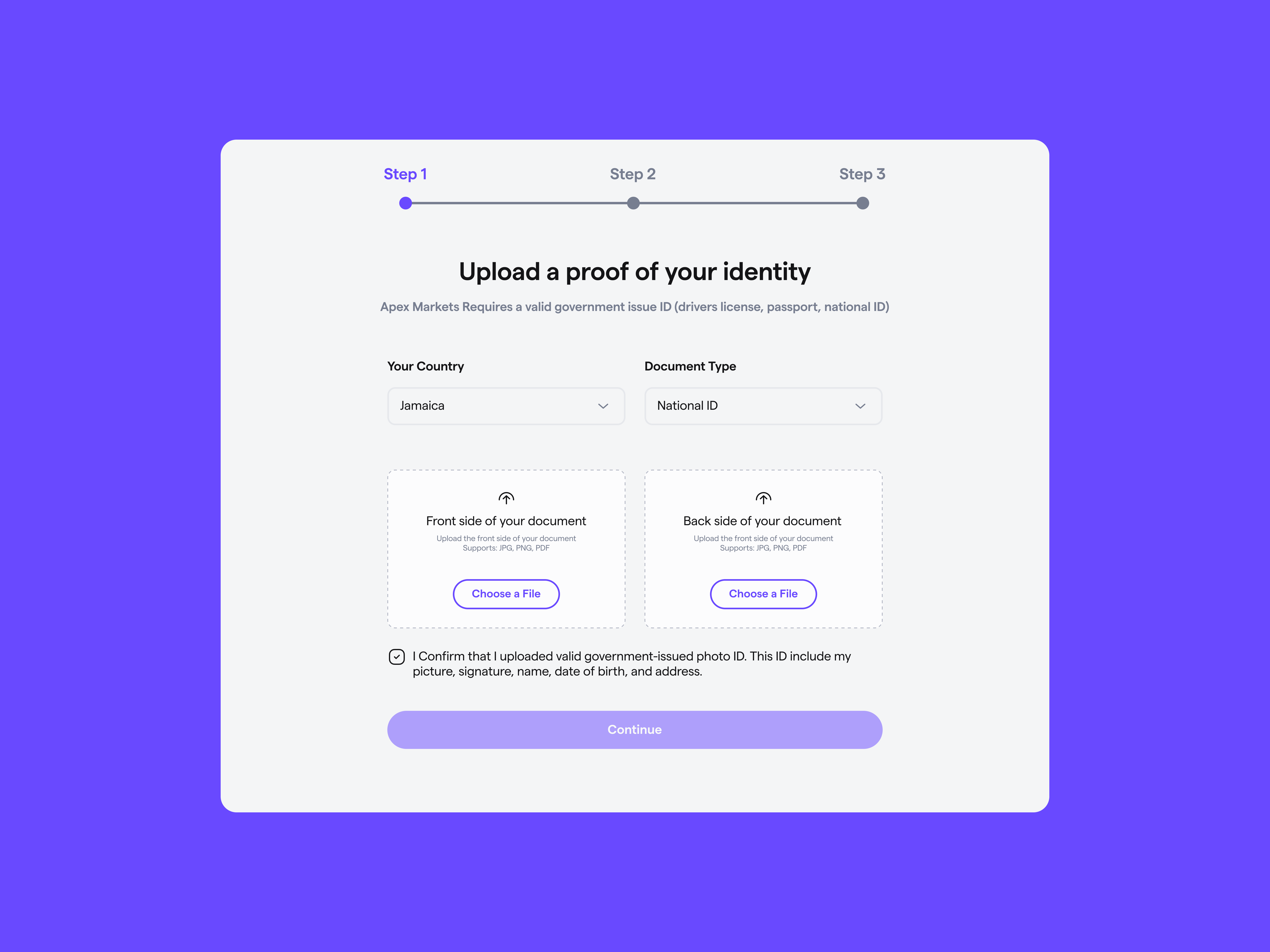 kyc verification by Zesan h. on Dribbble