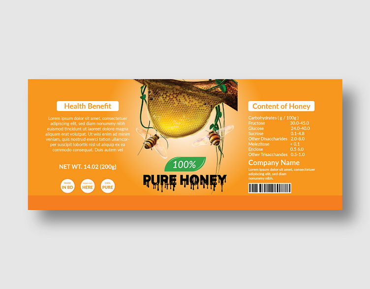 Product Label Design | Packaging Design by Ashikur Rahman Arvin on Dribbble