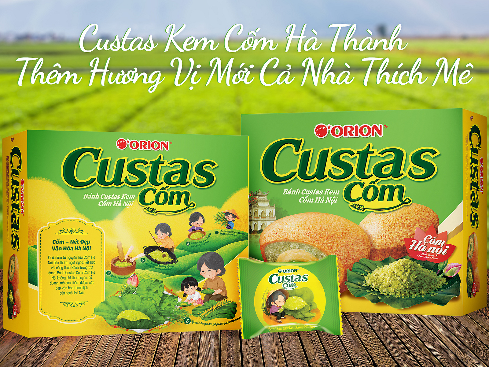 ORION CUSTAS CỐM 2021 VISUAL PROJECT by Tran Nguyen on Dribbble