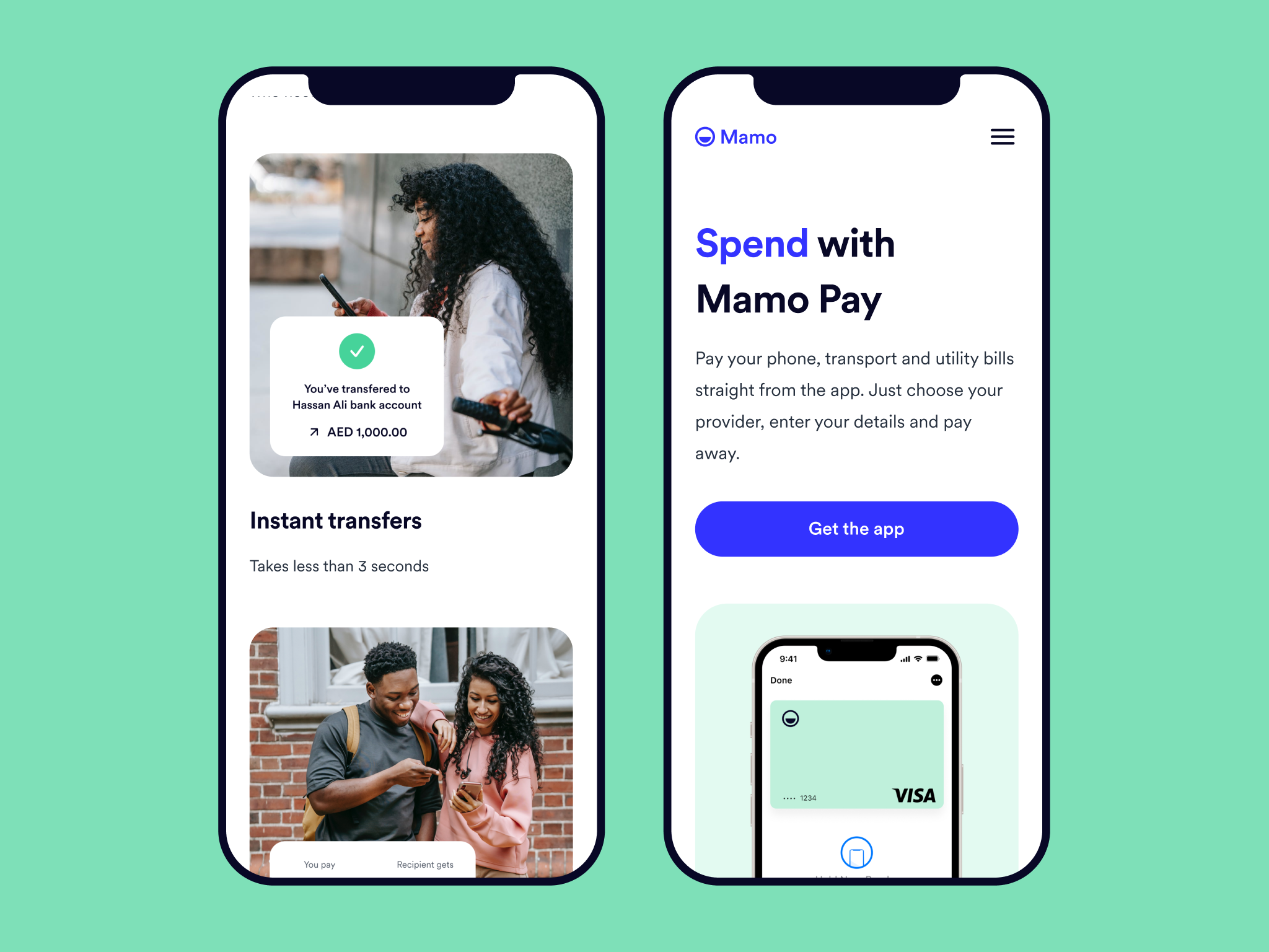 Mamo Website – Mobile Inner Pages by SELECTO on Dribbble