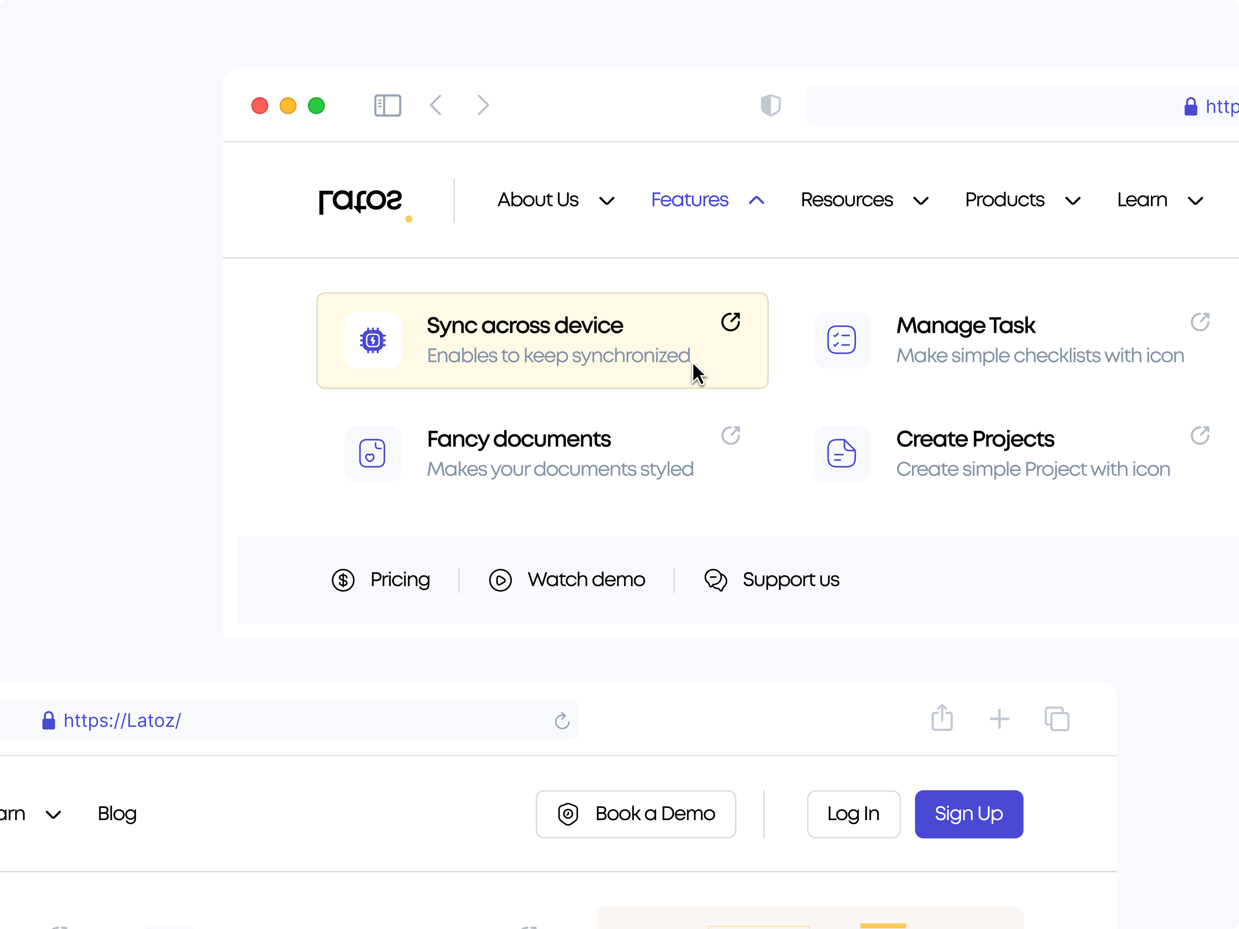 Browse thousands of Navbar Logo images for design inspiration | Dribbble