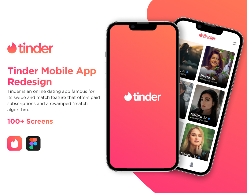 Tinder Dating App Clone by Usama Zahoor on Dribbble
