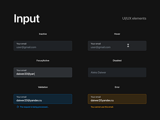 Browse thousands of Input images for design inspiration | Dribbble