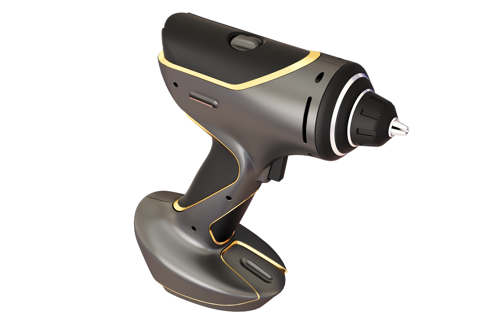 Drill machine design in 3D by Eazy outsource on Dribbble