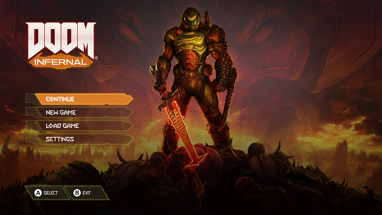 DOOM® UI Concept by Jack Cockerill on Dribbble