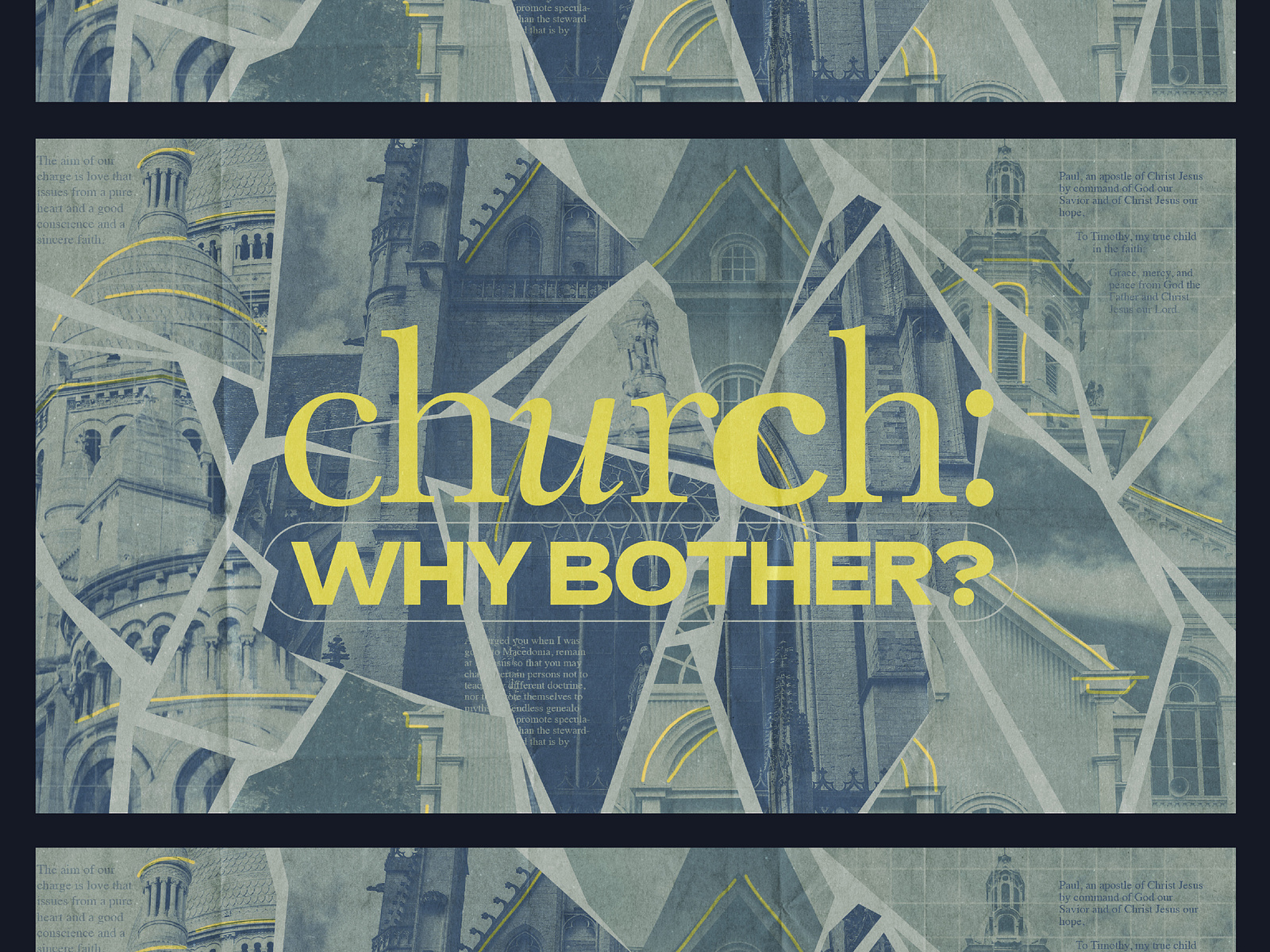 Church: Why Bother? by Bethanie Stammen on Dribbble Church: Why Bother? by Bethanie Stammen on Dribbble