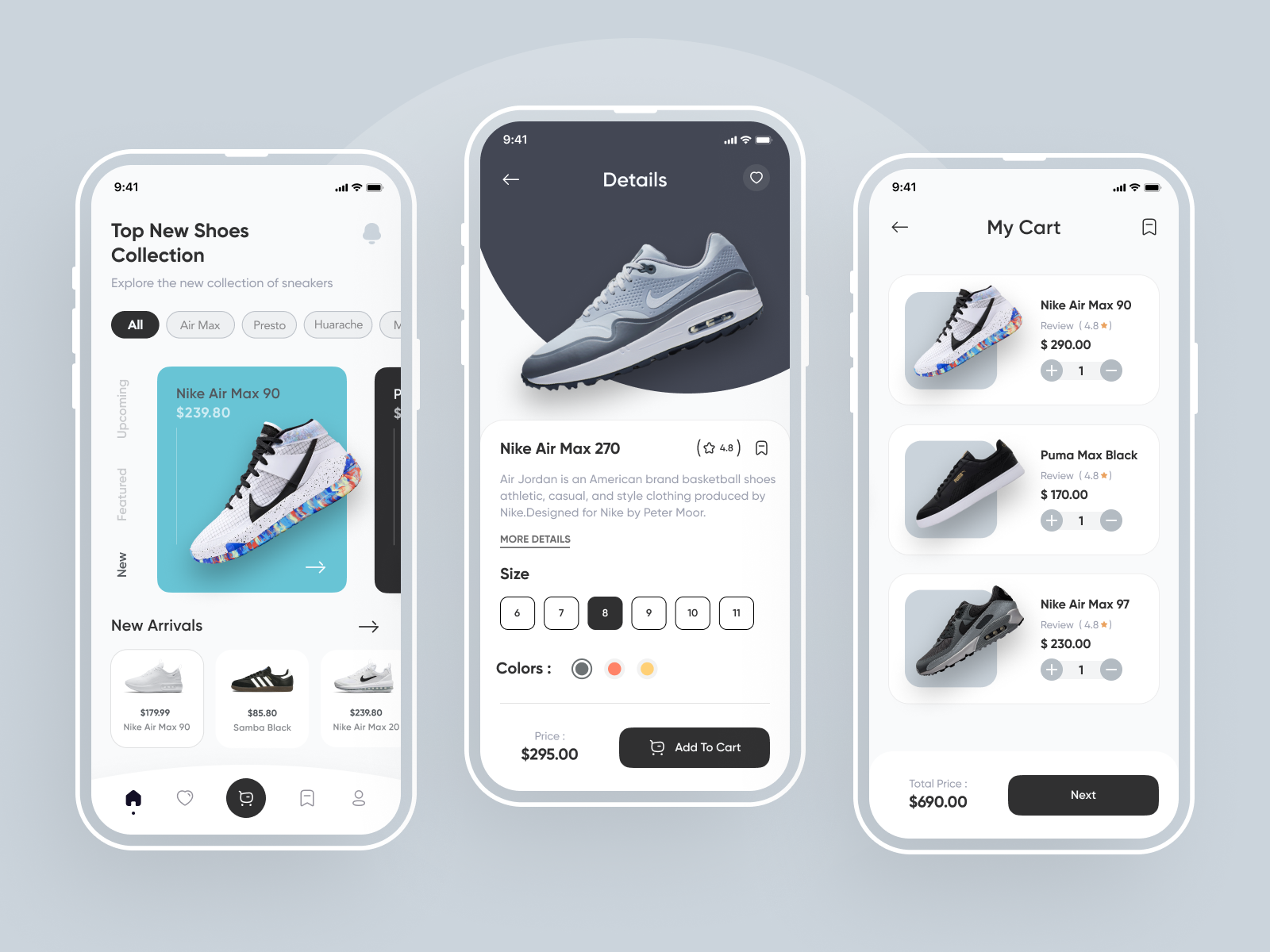 Shoes App Design Concept by Ratul Hasan on Dribbble