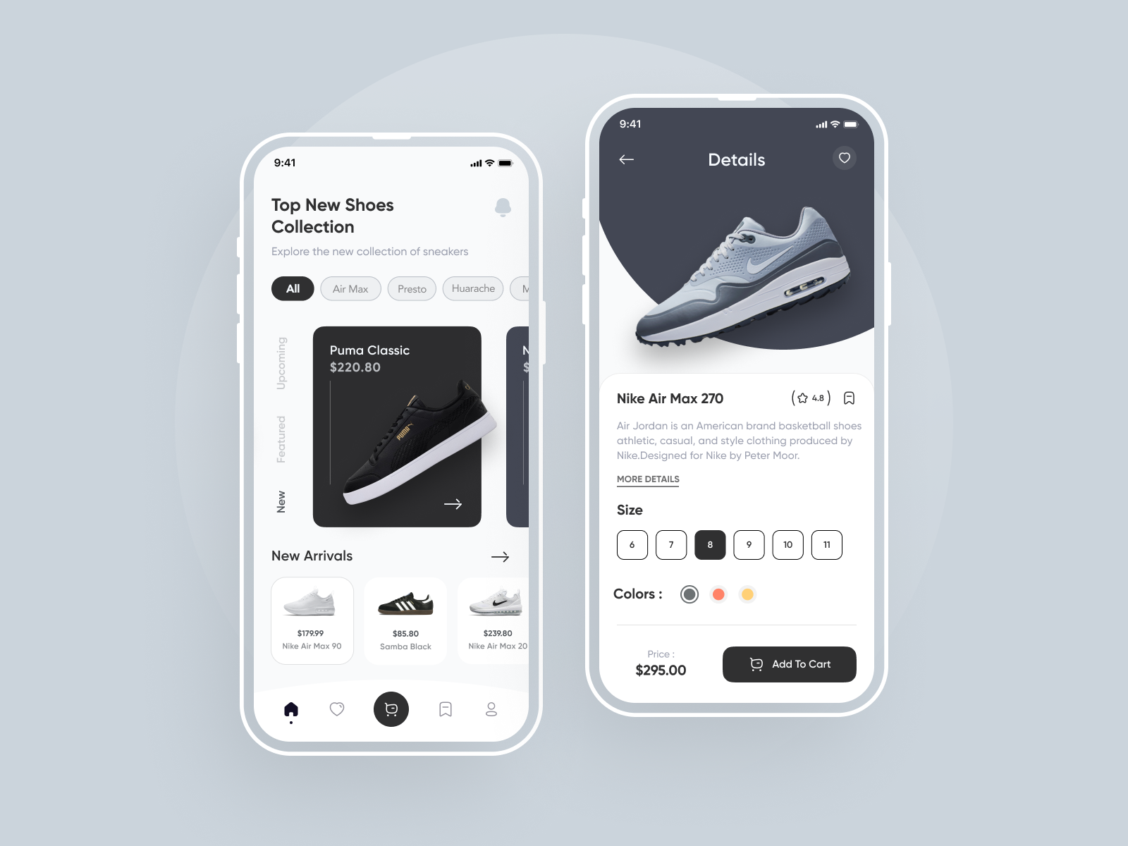 Shoes App Design Concept by Ratul Hasan on Dribbble