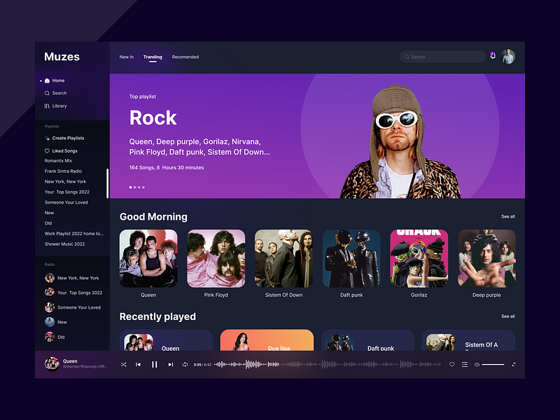 Browse thousands of Spotify Dashboard images for design inspiration ...