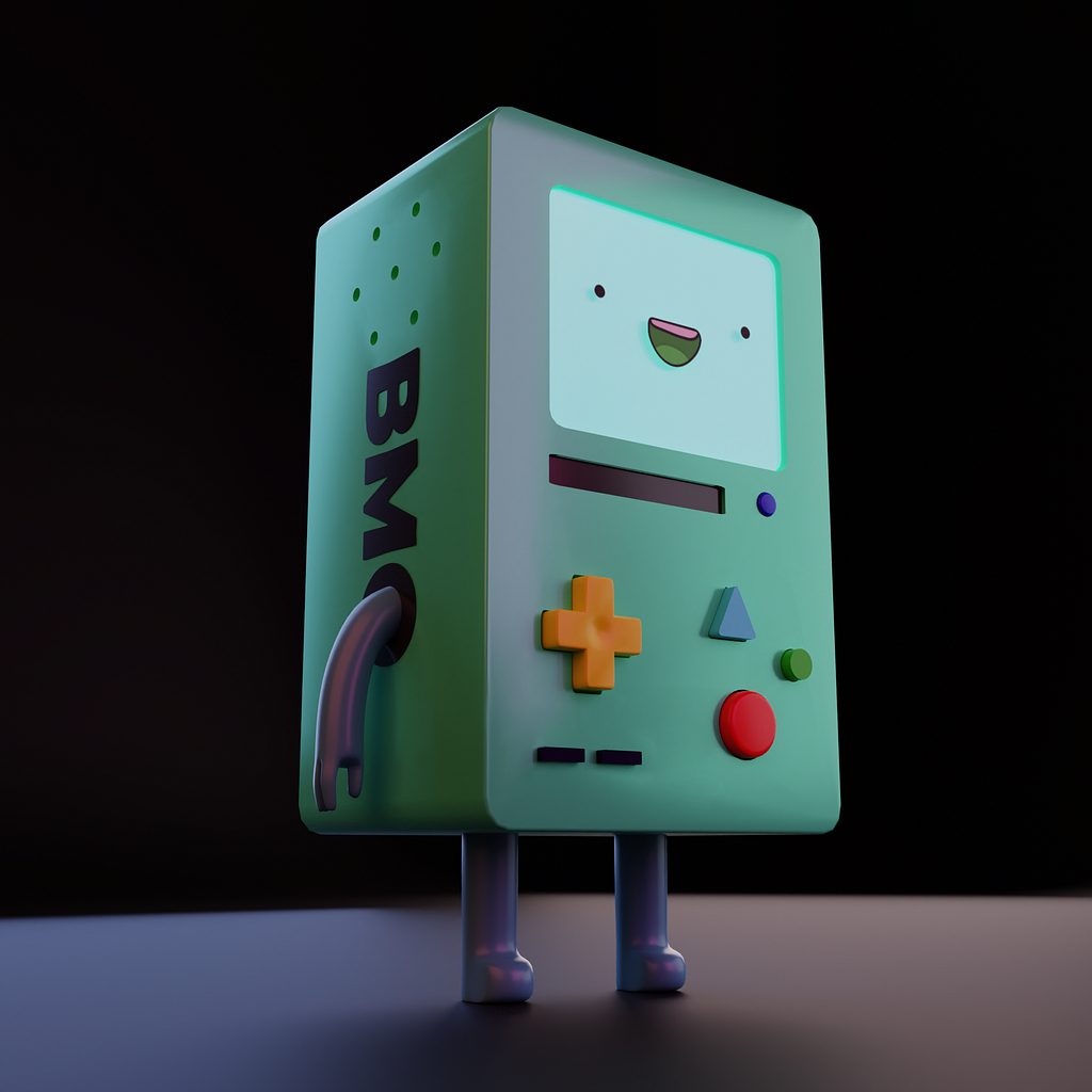 BMO 3d model by Giovanni Tassiano on Dribbble