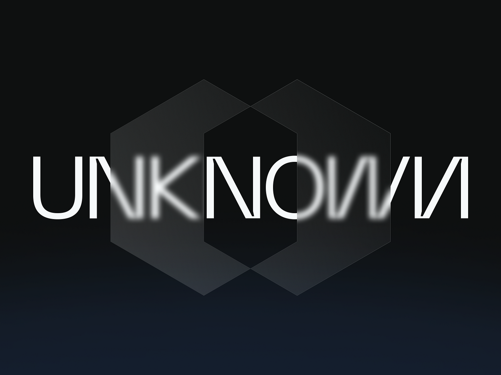 UNKNOWN LABS - Logo glass concept by UNKNOWN LABS on Dribbble