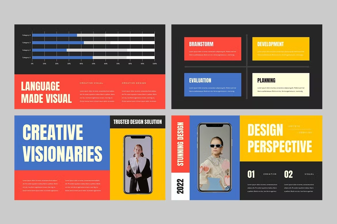ARTISTA - Creative Powerpoint Template by Deck Genius on Dribbble
