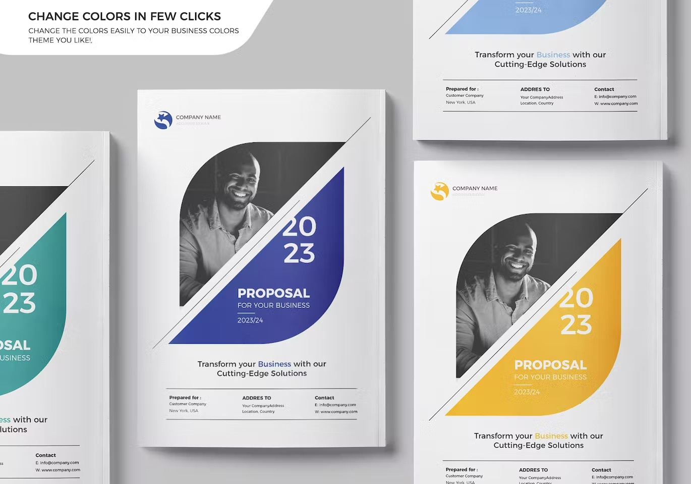 Proposal Word Template & InDesign by InDesign Essence on Dribbble