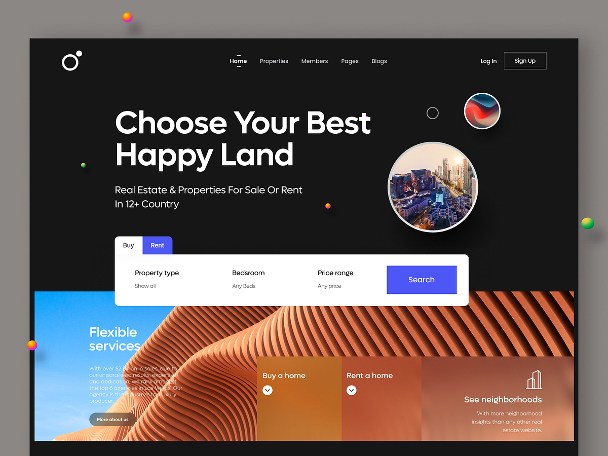 Web site design: landing page home page ui web design designer by Masud ...
