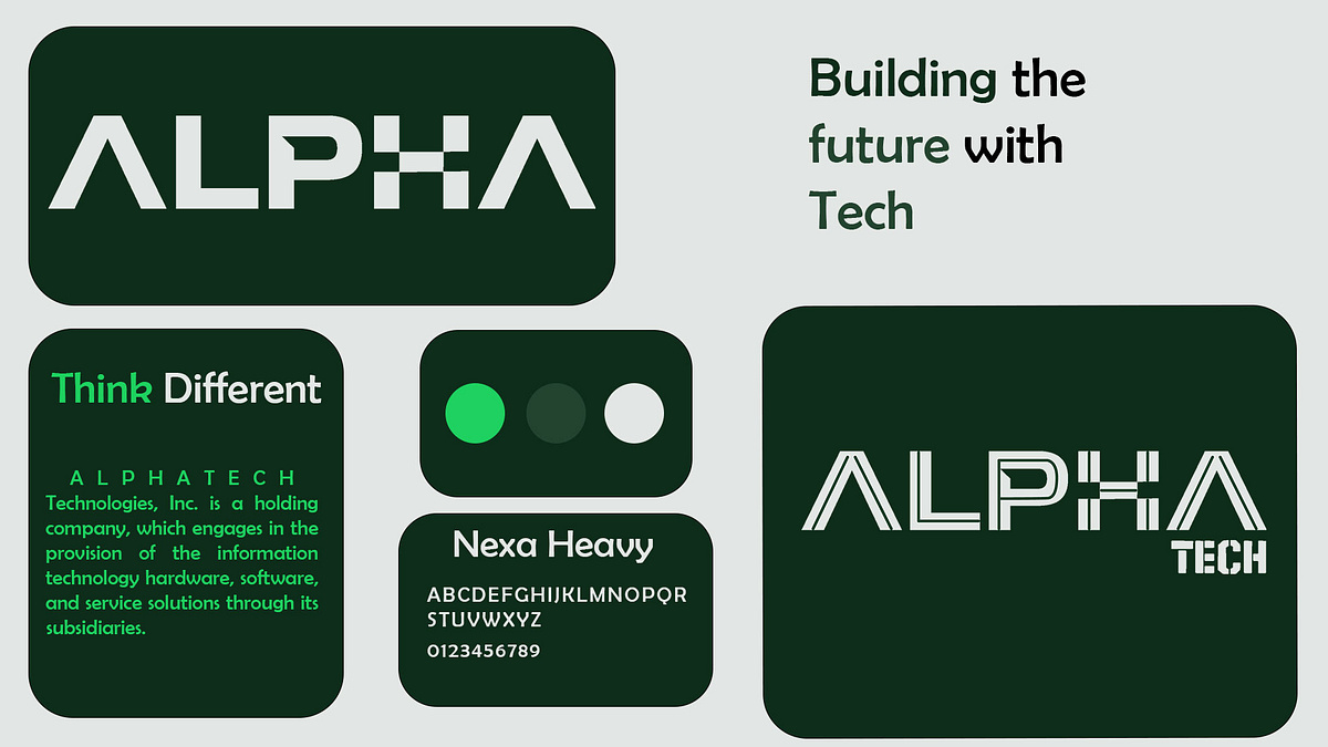 Alpha Tech / Tech logo by trendy_design92 on Dribbble