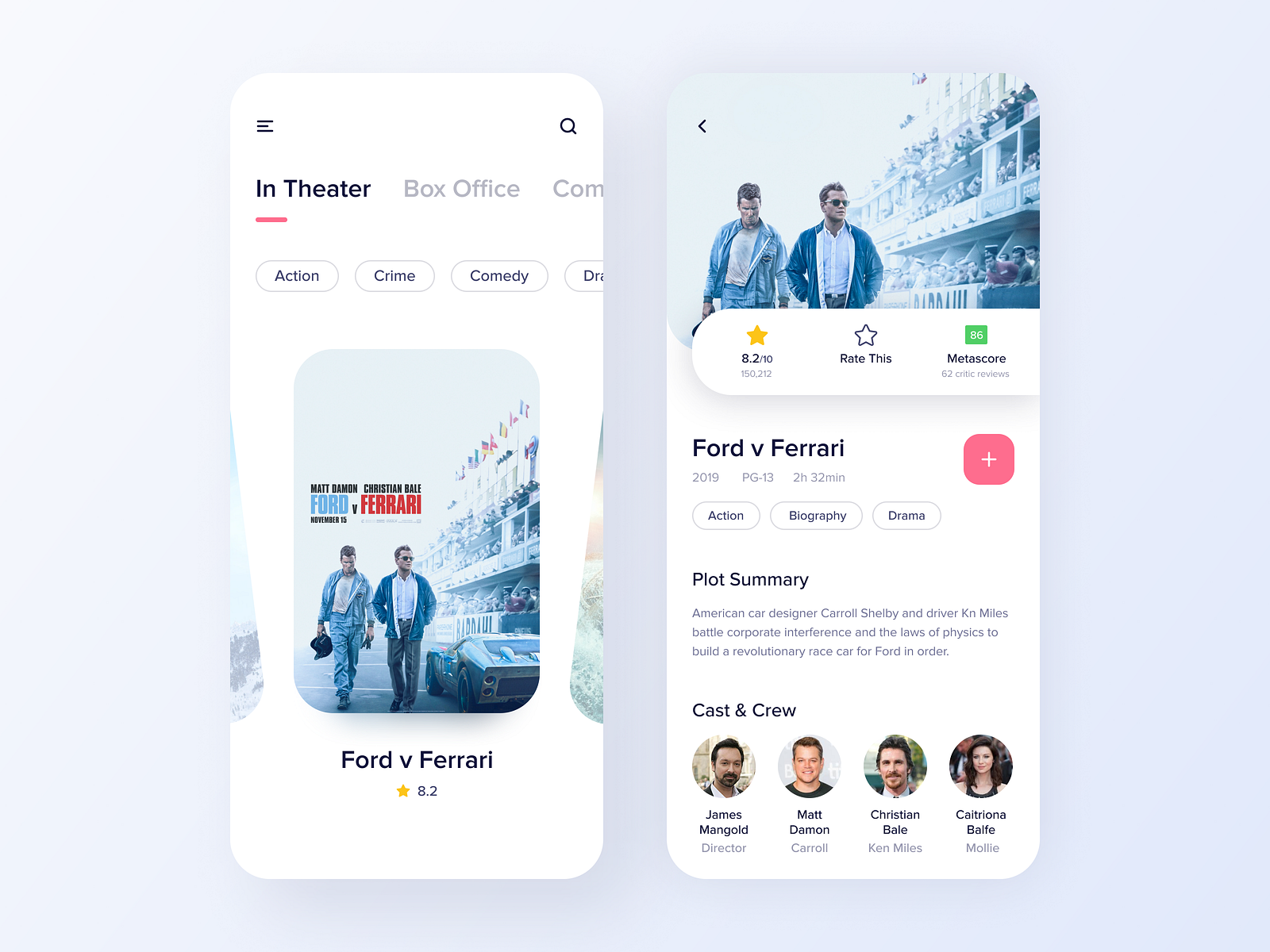 Movie Rating App by Sam Dhameliya on Dribbble