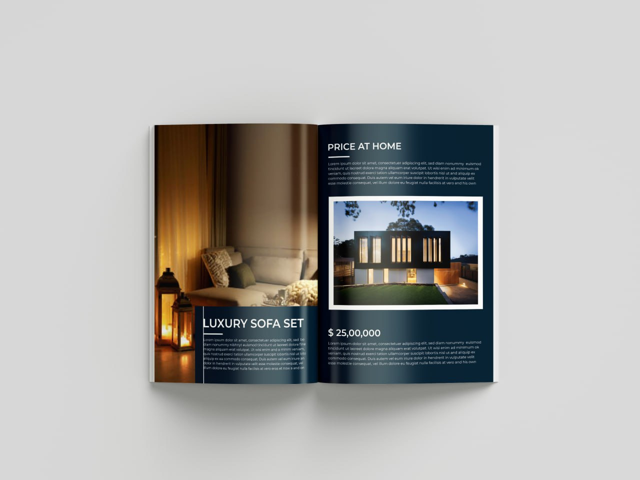 Real Estate Company Profile Design by Yusuf Ahmed on Dribbble