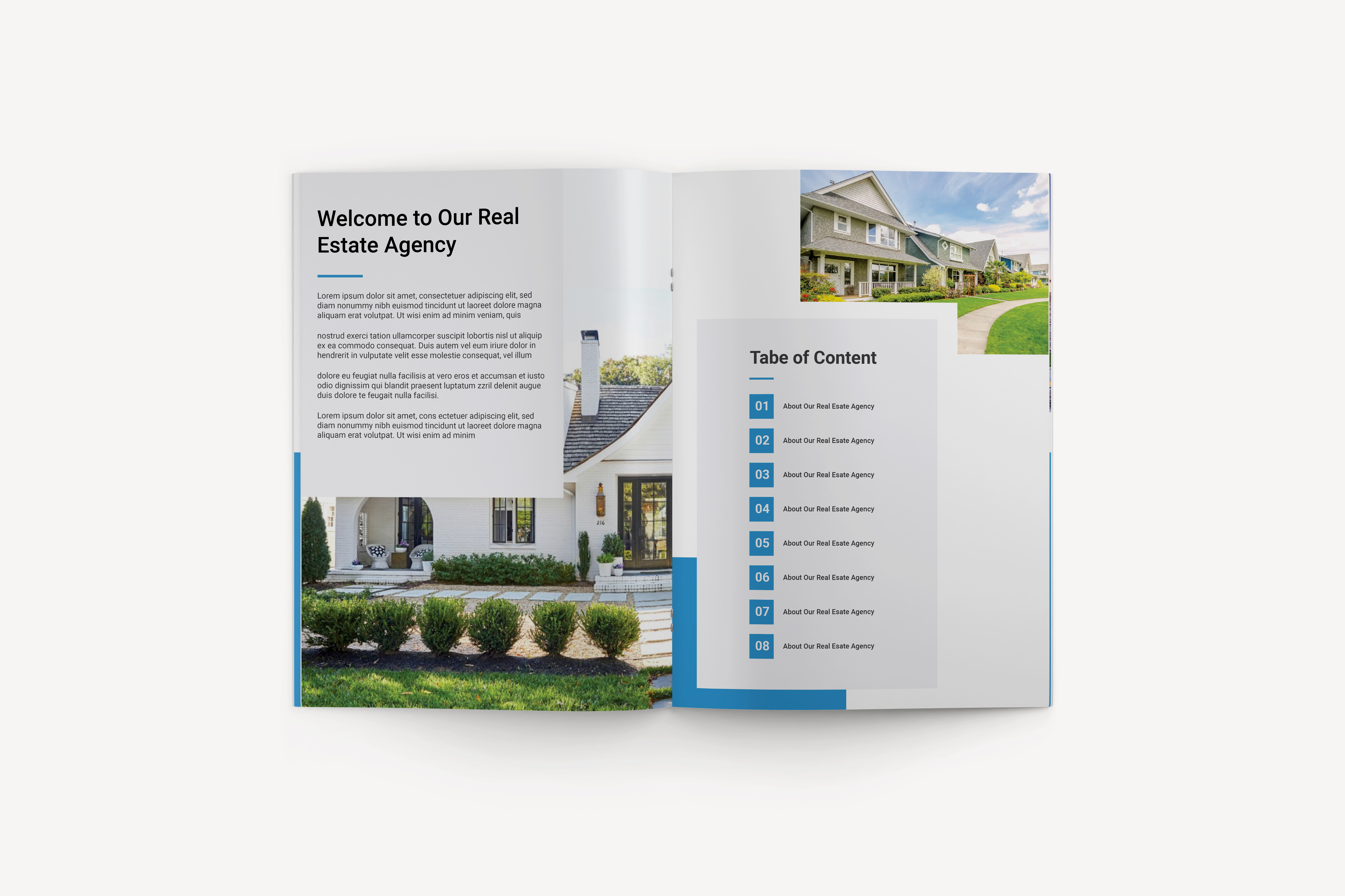 Real Estate Company Profile Design by Yusuf Ahmed on Dribbble