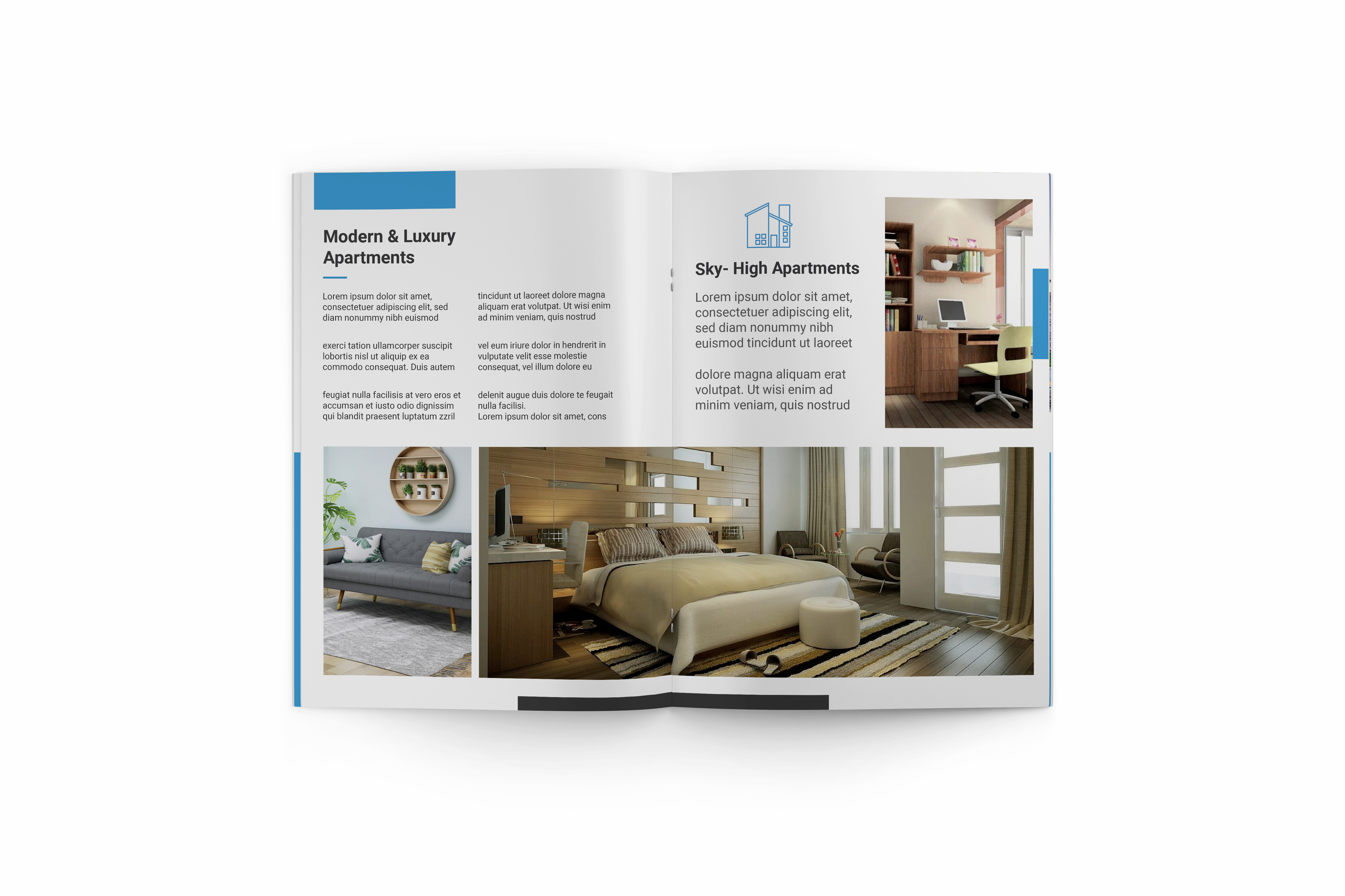 Real Estate Company Profile Design by Yusuf Ahmed on Dribbble
