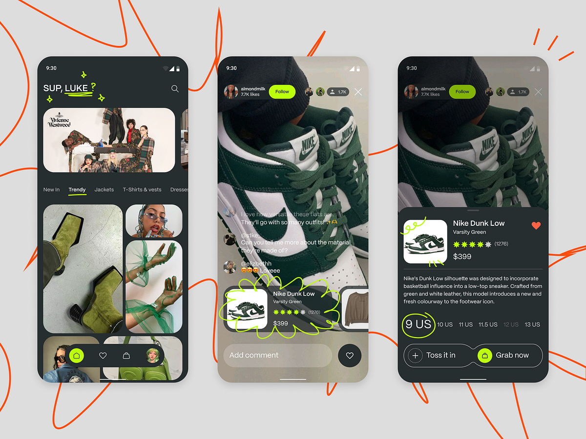 UI shop kit - freebie by Mateusz Jurkiewicz for Miquido on Dribbble