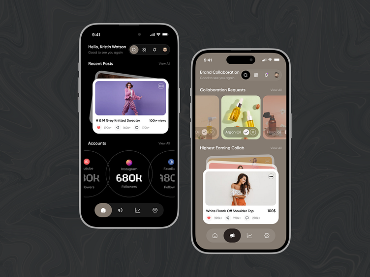 Creator Managing Platform App by 300Mind UI/UX for 300Mind on Dribbble Creator Managing Platform App by 300Mind UI/UX for 300Mind on Dribbble