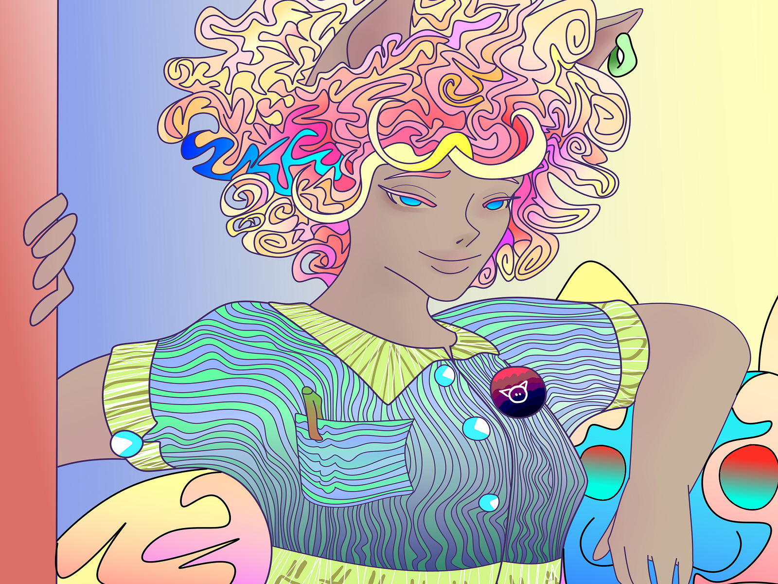 Curl by All Contrast on Dribbble