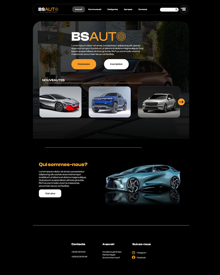 e-commerce car by Tresor Okonda on Dribbble