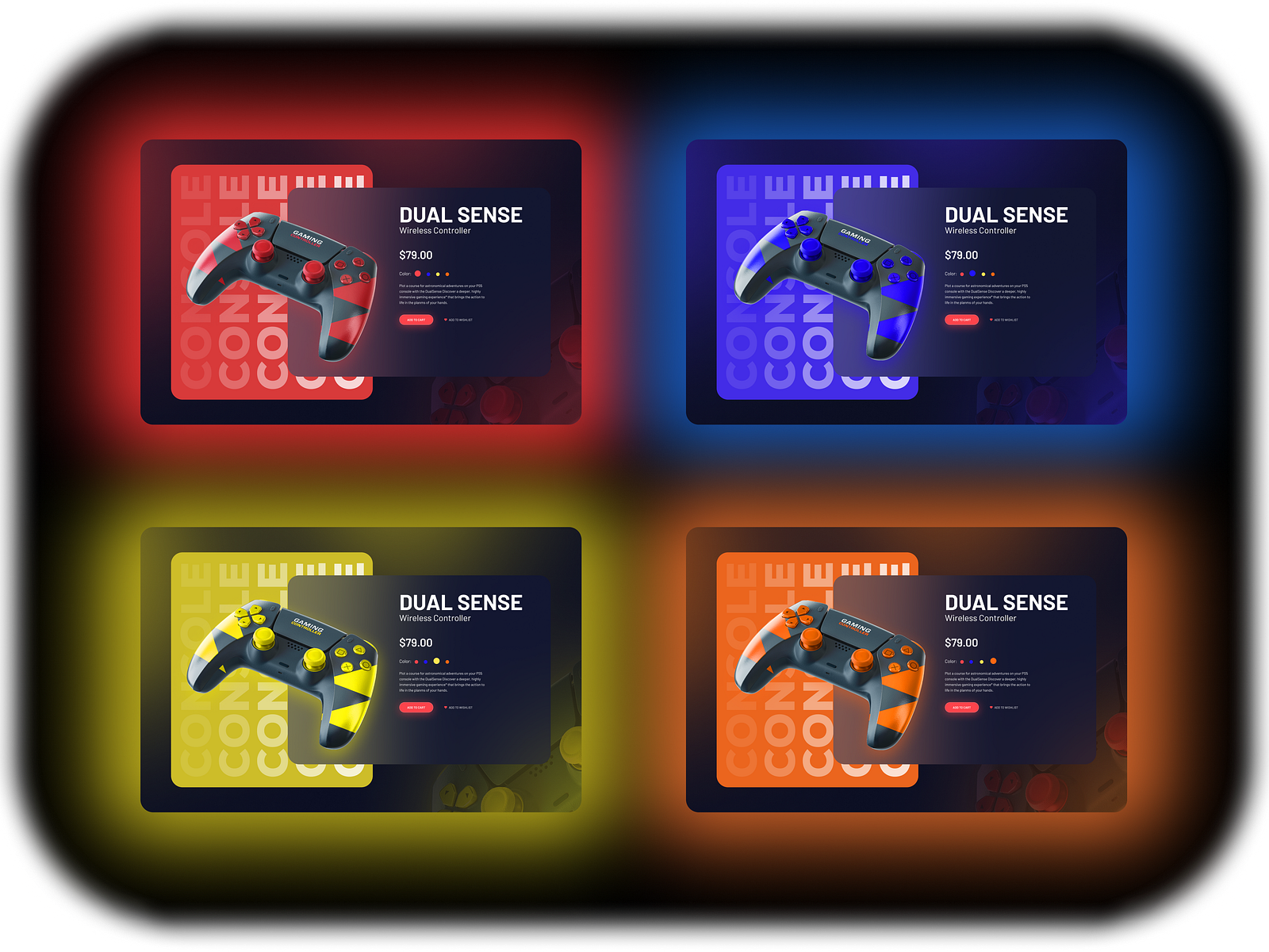 Controller - UI design by Harshdeep Singh on Dribbble