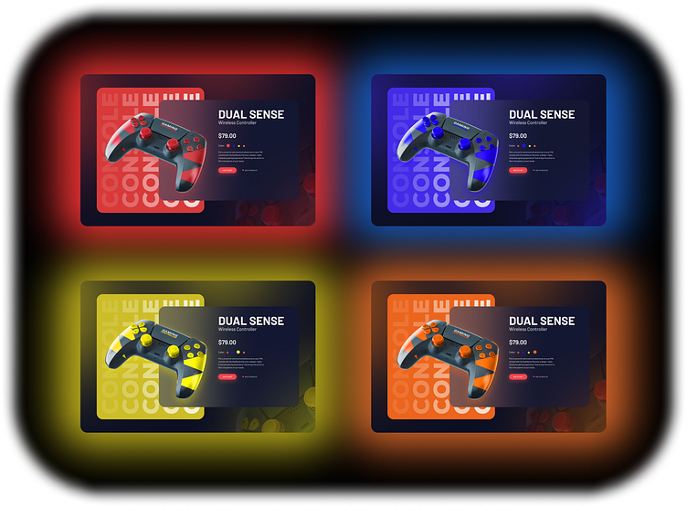 Controller - UI design by Harshdeep Singh on Dribbble