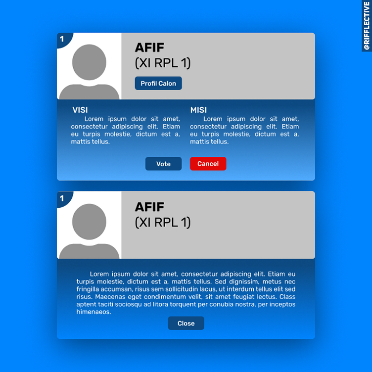E-Voting - UI Design for Election Web by rifflective on Dribbble