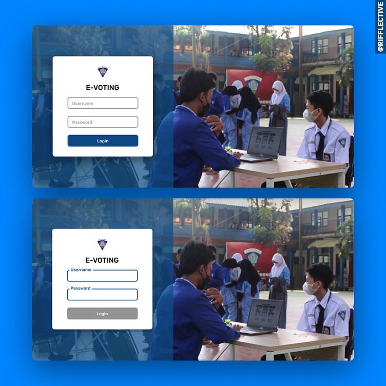 E-Voting - UI Design for Election Web by rifflective on Dribbble