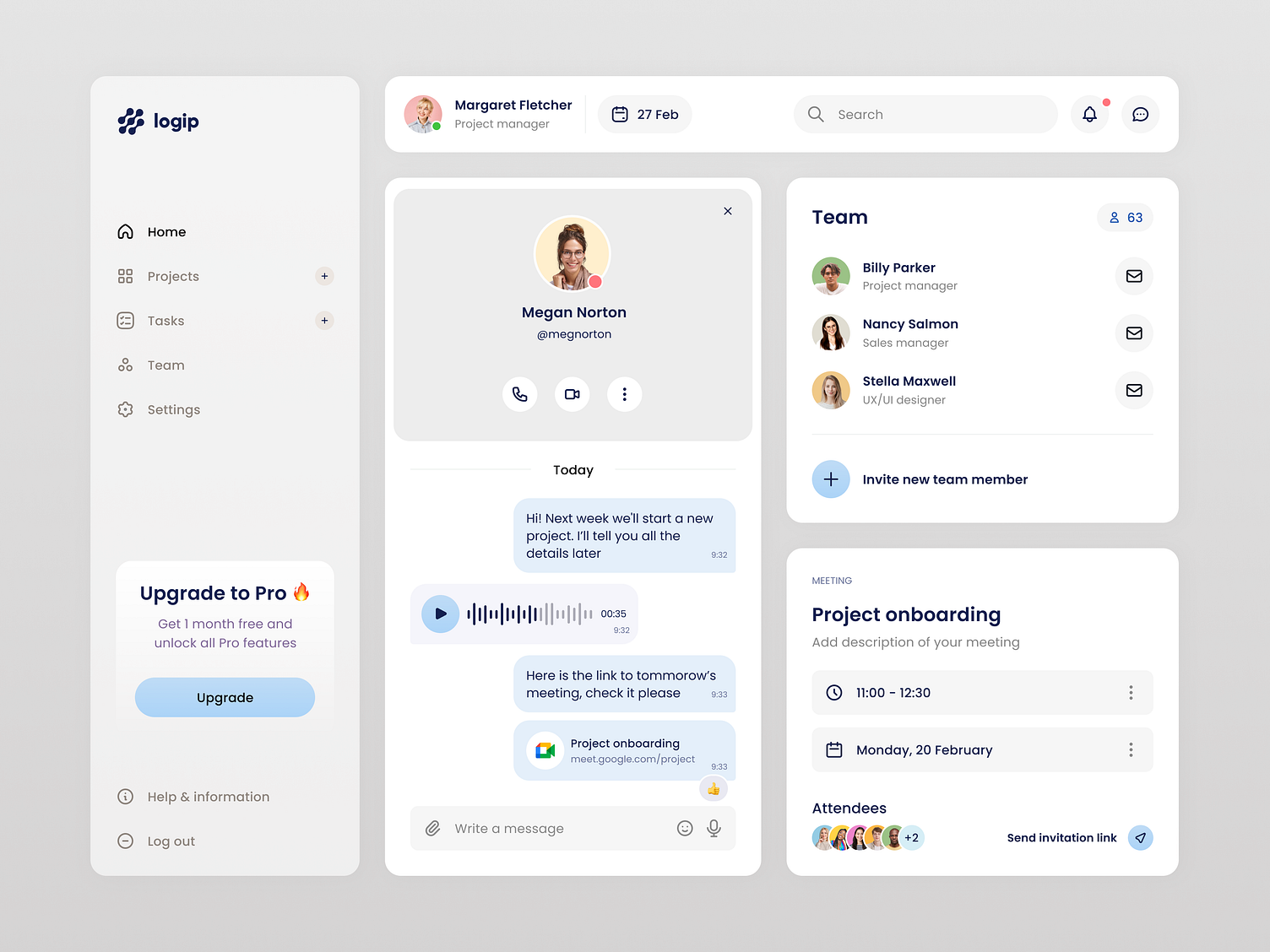 Logip Admin Dashboard: Analytics UX by Halo Product for Halo Lab 🇺🇦 on Dribbble