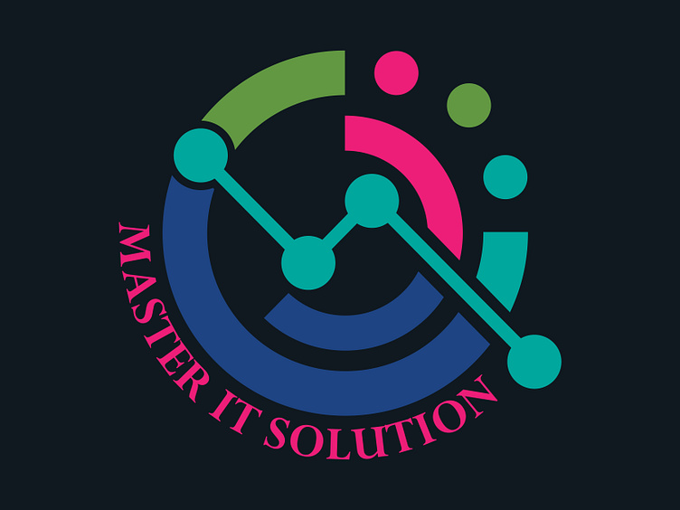 MASTER IT SOLUTION LOGO by Arafat Rahman on Dribbble