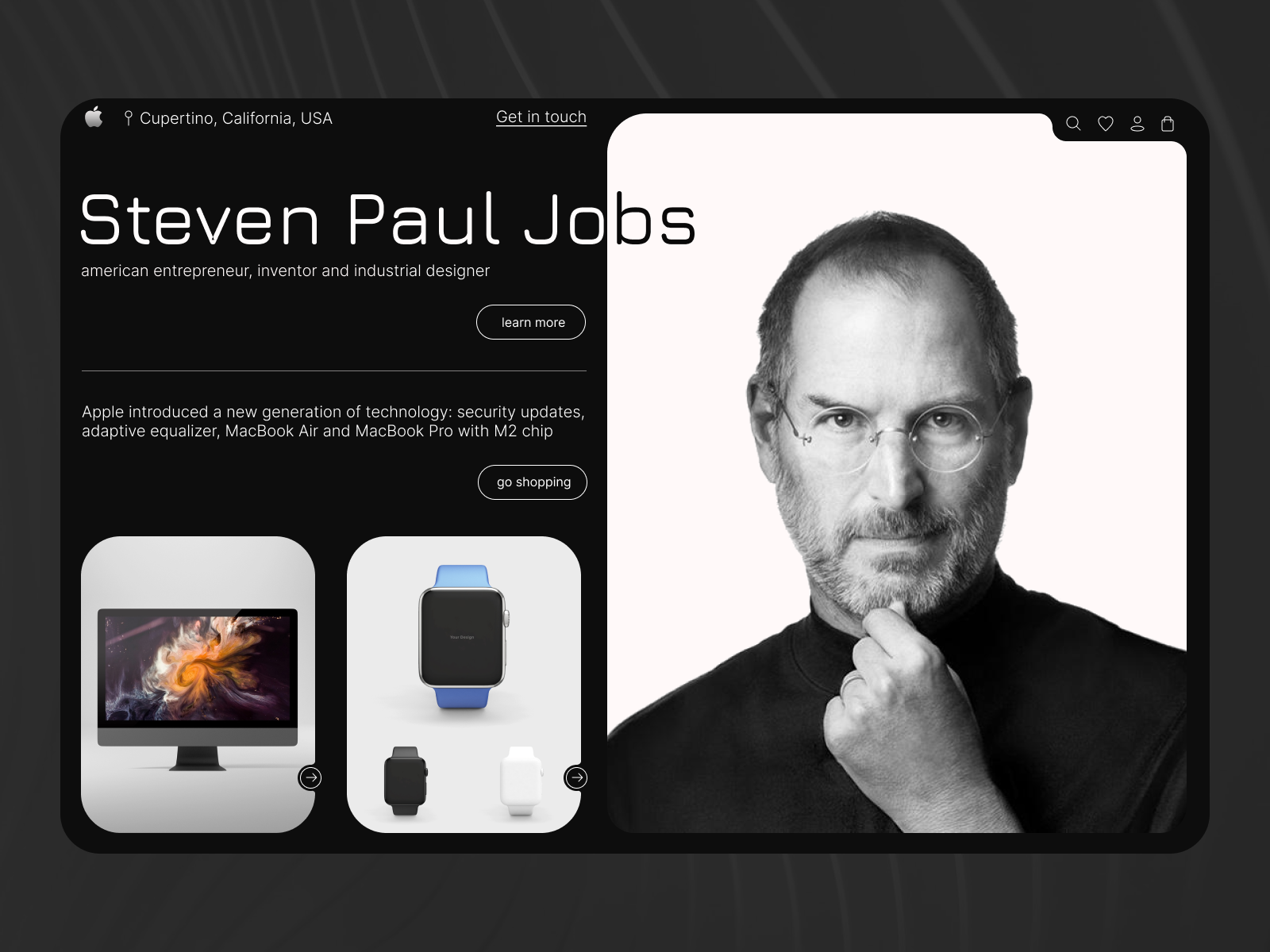 Steven Jobs by Elena Solovey on Dribbble